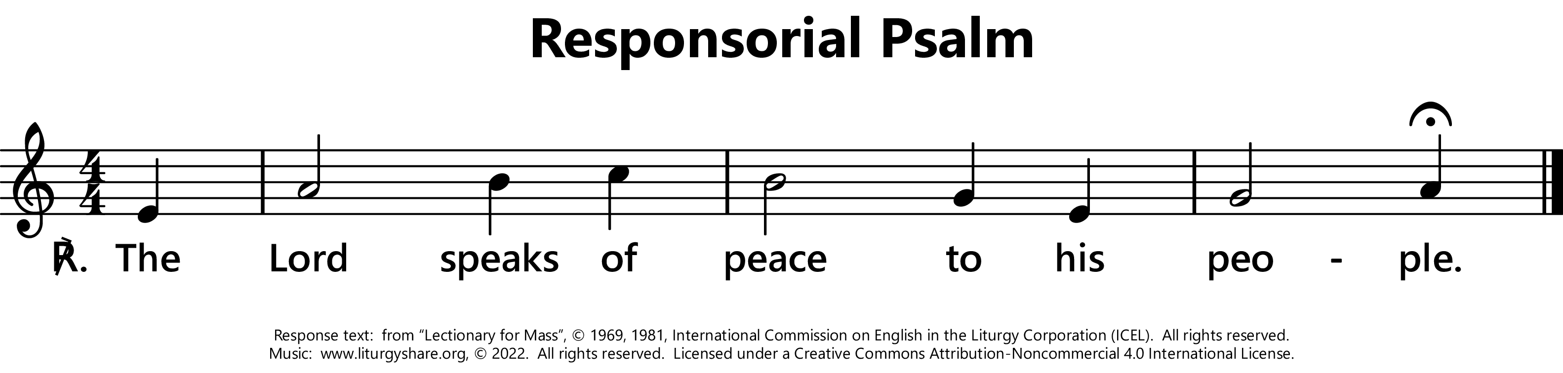 Australia Day: Responsorial Psalm